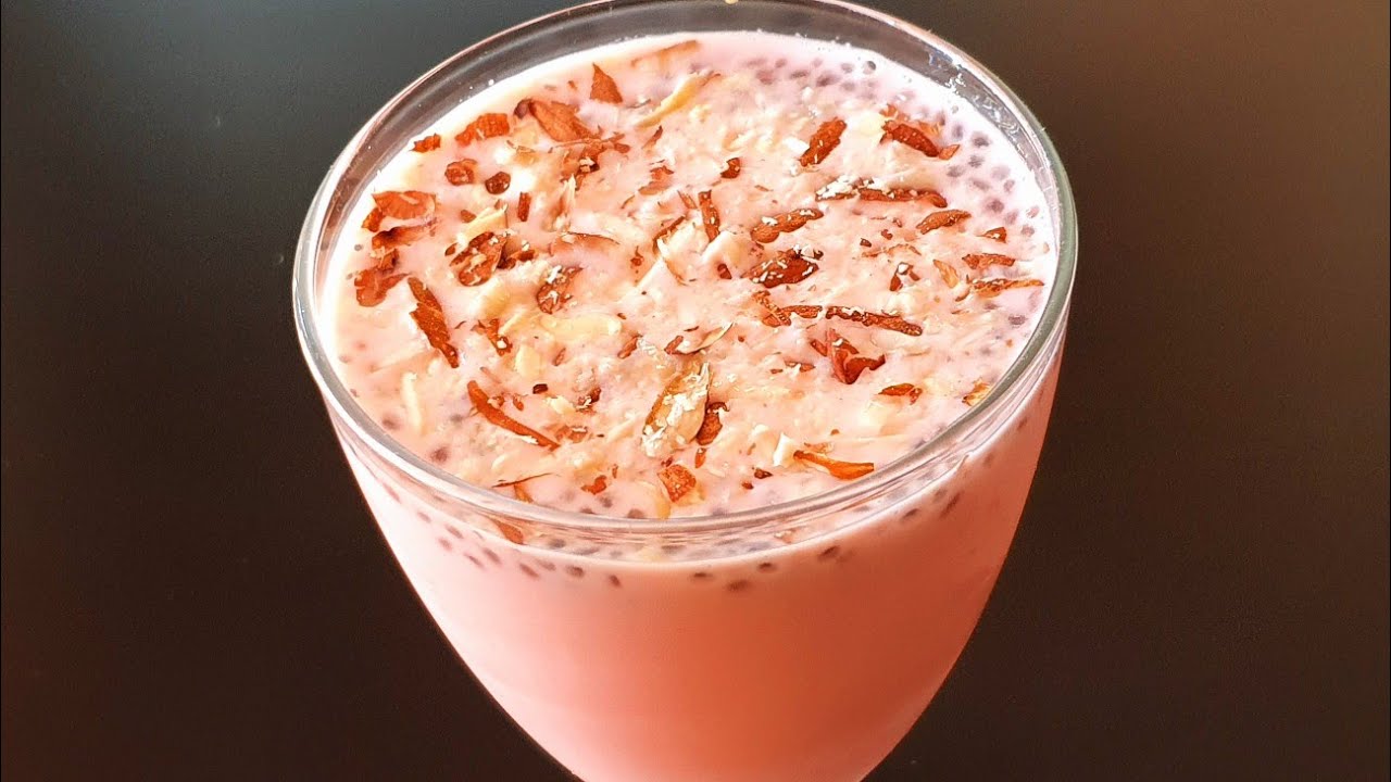 Refreshing Milk Sharbat Recipe | Summer Drinks | Rose Milk recipe# ...