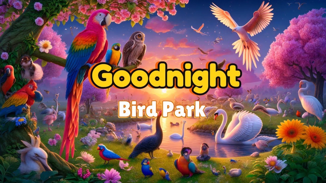 Goodnight, Bird Park Coziest Bedtime Tale for Toddlers with Gentle ...