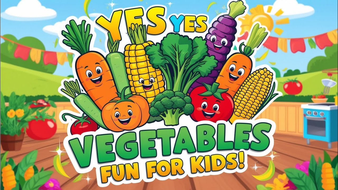 "🎶 Yes Yes Yes! Sing Along to the Most Fun Vegetable Nursery Rhymes for ...