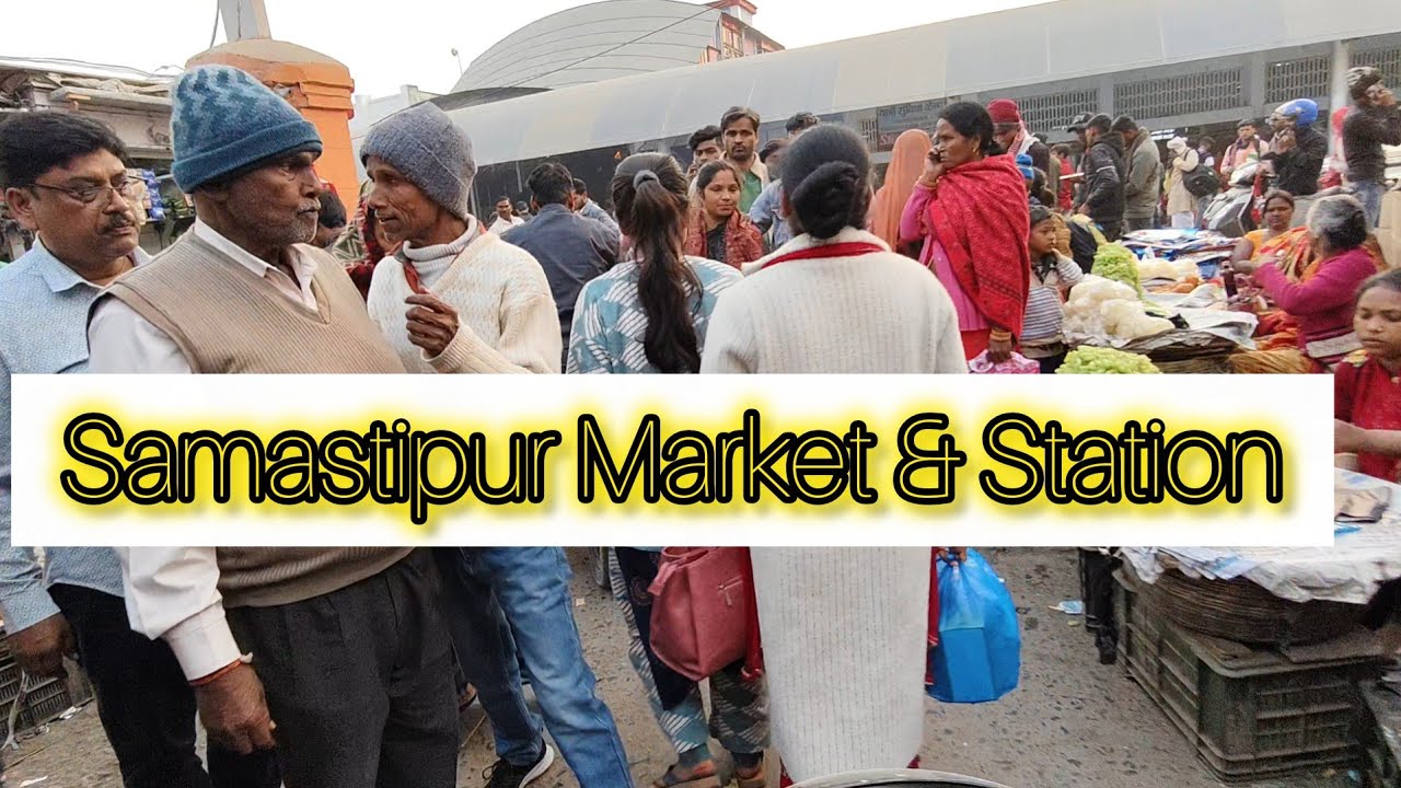 🚀 Samastipur Market & Station Ride | MotoVlog 🏍️ | Explore Bihar 🇮🇳 ...