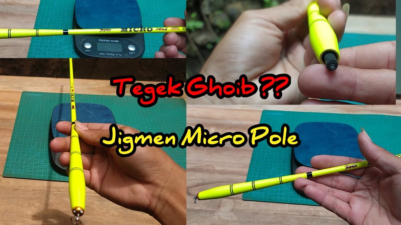 ‼️Unboxing & Review || Tegek Microfishing Jigmen Micro Pole 240 ...