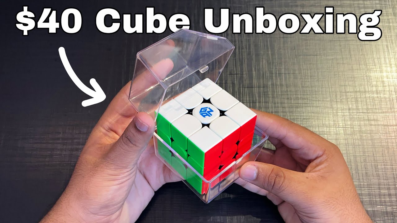 $40 Rubik’s Cube Unboxing & Review “GAN X V2” - YouTube