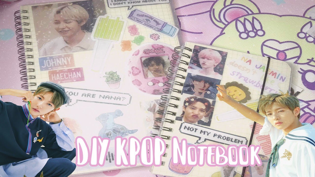 DIY Kpop Notebook ｡･:*:･ﾟ NCT - YouTube