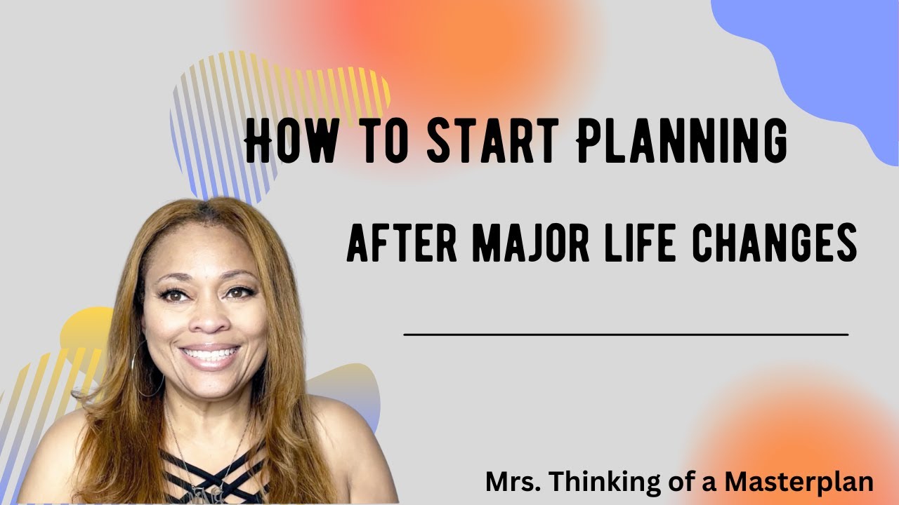 How to start planning again after a major life change// PW 8.7 - YouTube