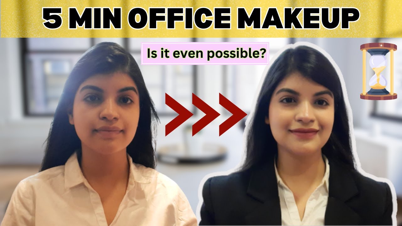 *5-Minute OFFICE MAKEUP Tutorial*: Effortless Tips and Tricks for Busy ...