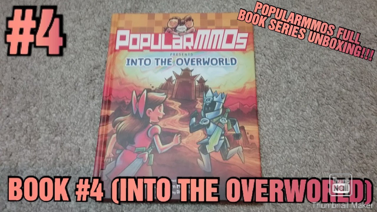 THE FULL POPULARMMOS BOOK SERIES UNBOXING P4 (INTO THE OVERWORLD) (BOOK ...