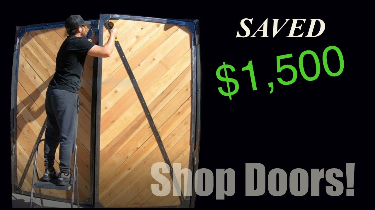 Building my Workshop Doors | Welding | Woodworking | DIY - YouTube