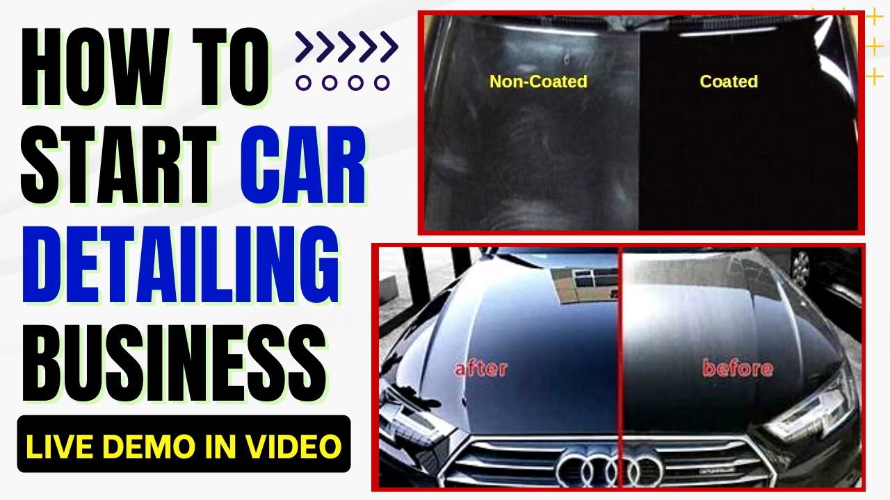 Car Detailing Business | Ceramic Coacting Live Vlog | Car Care Business ...