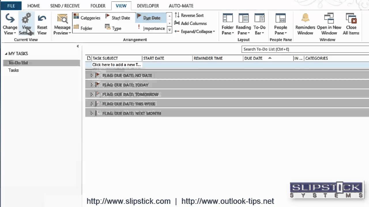 Change -Today- group header to show the date - YouTube