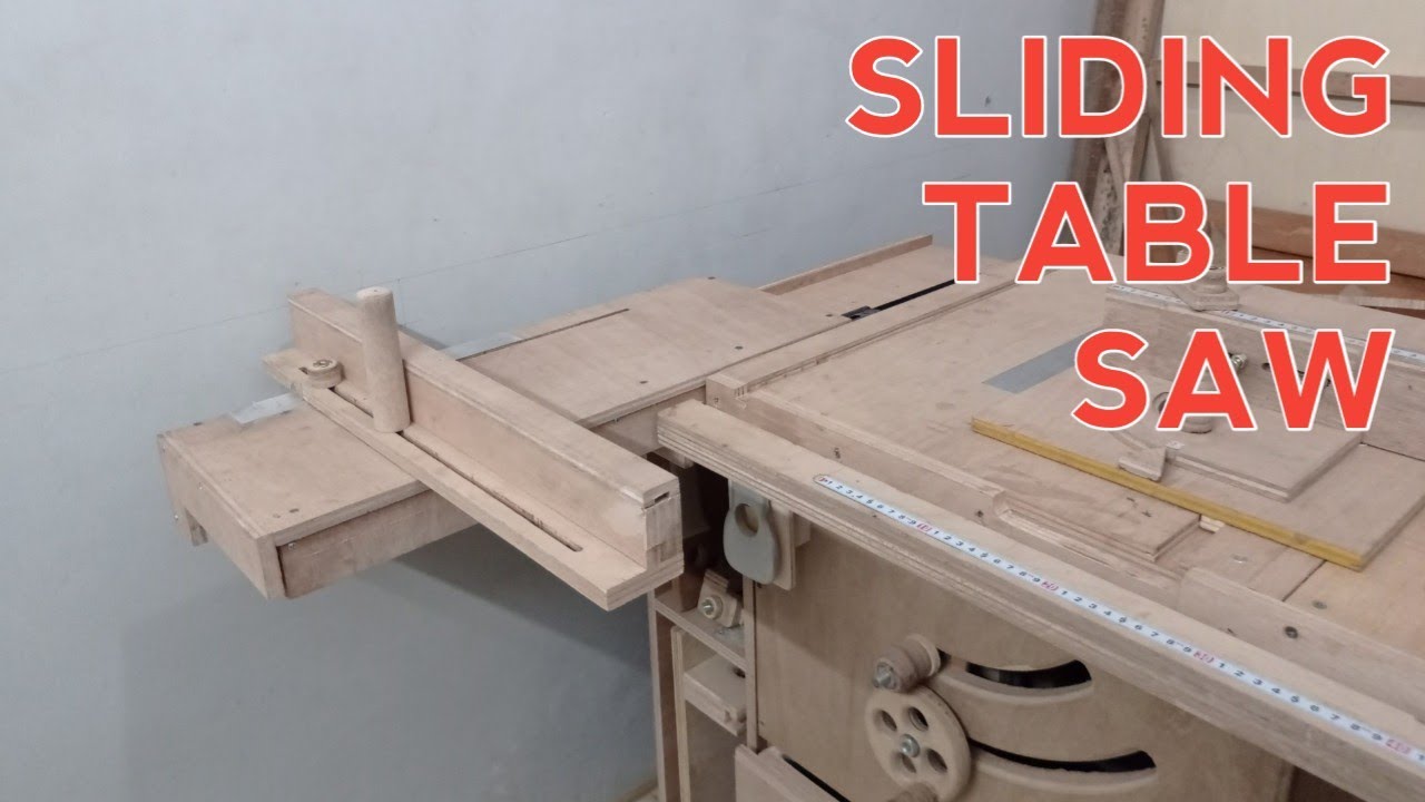 Sliding Table Saw From Rail Drawer || Table Saw Part_ 4 - YouTube