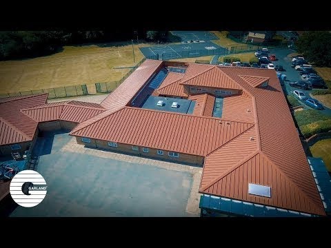 R-MER LOC Standing Seam Metal Roof System - St James Academy 2018 - YouTube