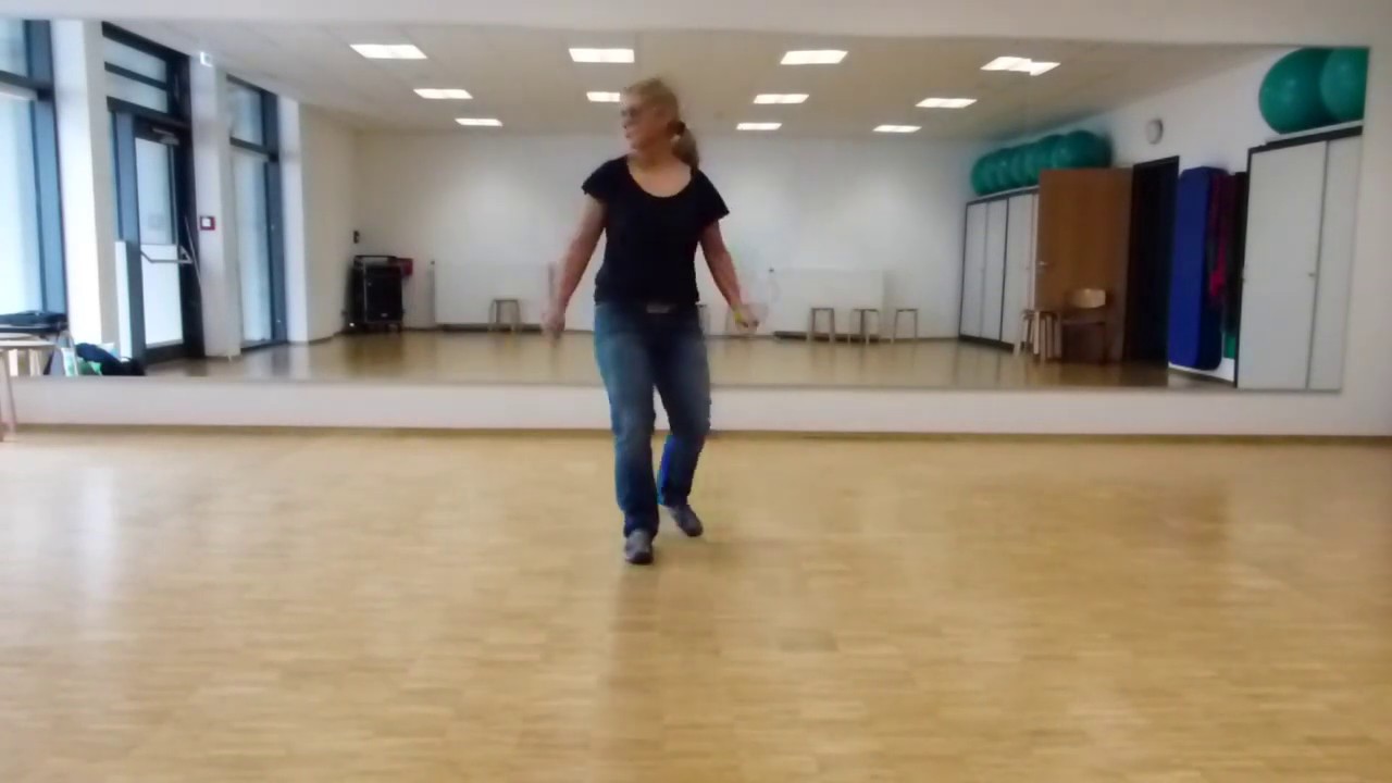 Line-Dance Kurs: Black Coffee, 2. Teil, Tanz zur Schritterklärung - YouTube