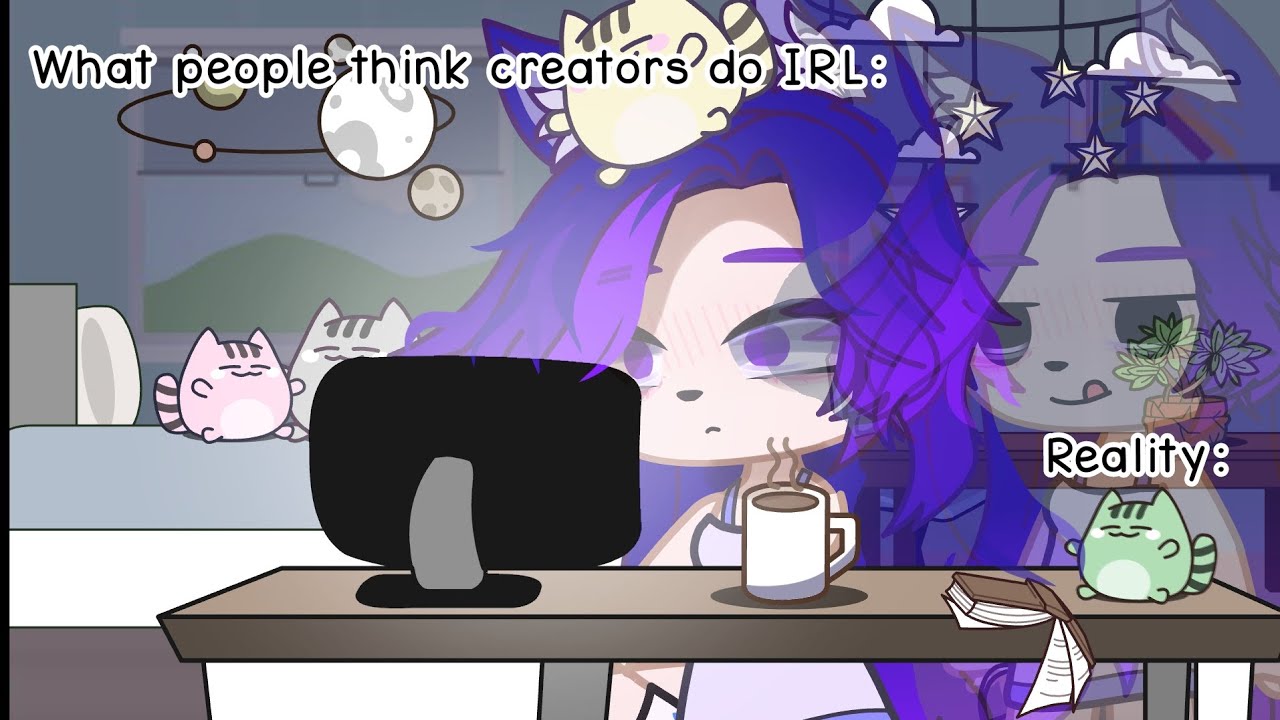 What ppl think creators do IRL vs Reality - YouTube
