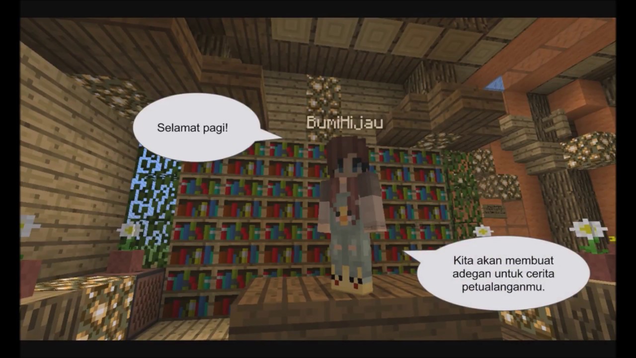 Materi 2 - Proyek Komik Minecraft - Menulis Adegan Cerita - YouTube