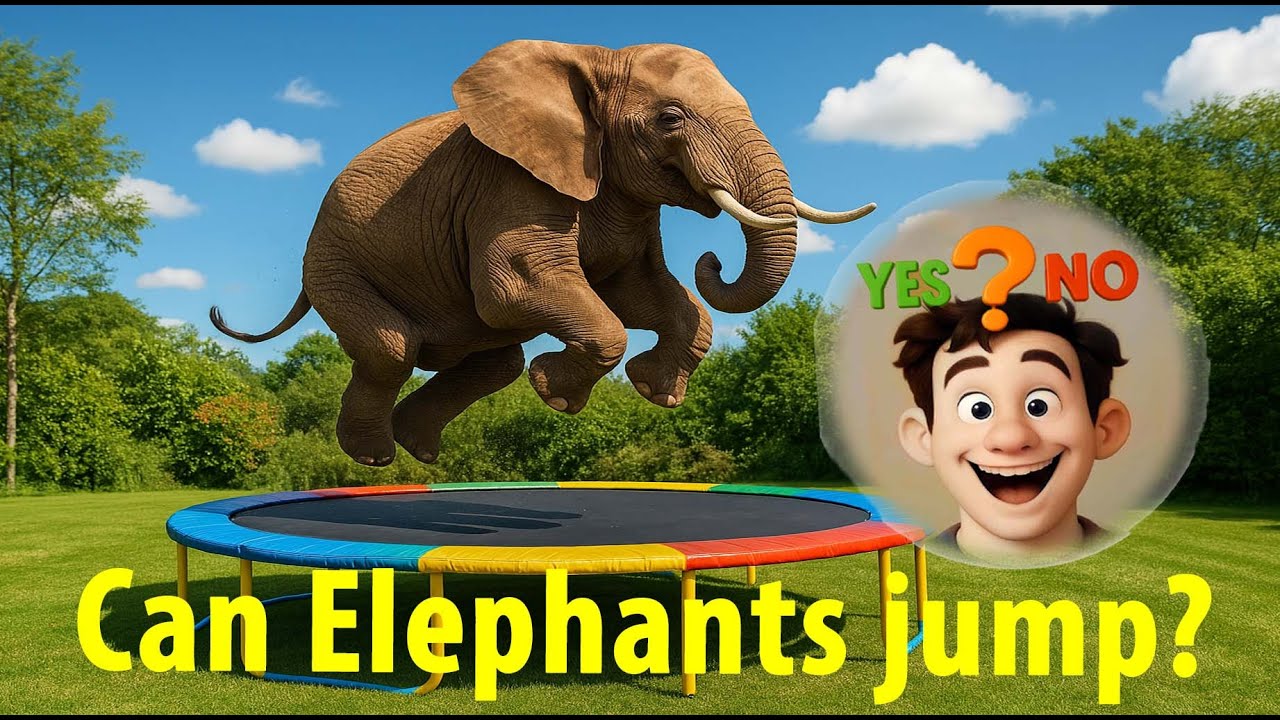 Can Elephants jump? Mindblowing YES or NO Quiz. - YouTube