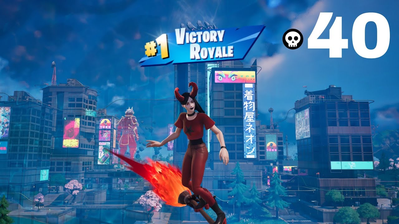 40 Elimination Solo vs Squads Win 'ZERO BUILD' Full Gameplay (Fortnite ...