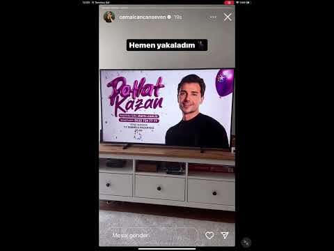 Cemal Can Canseven Instagram Story 2023
