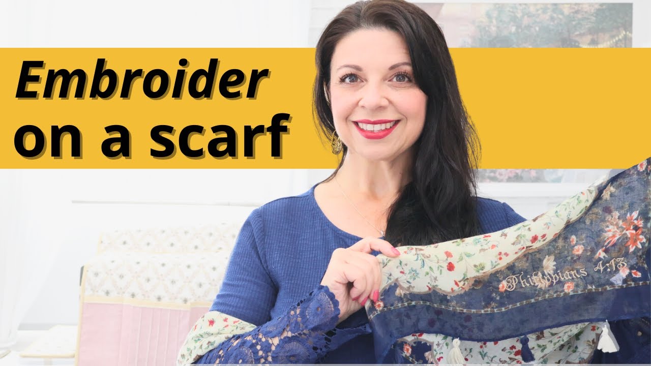 Expert Reveals the Secret to Perfect Scarf Embroidery - YouTube