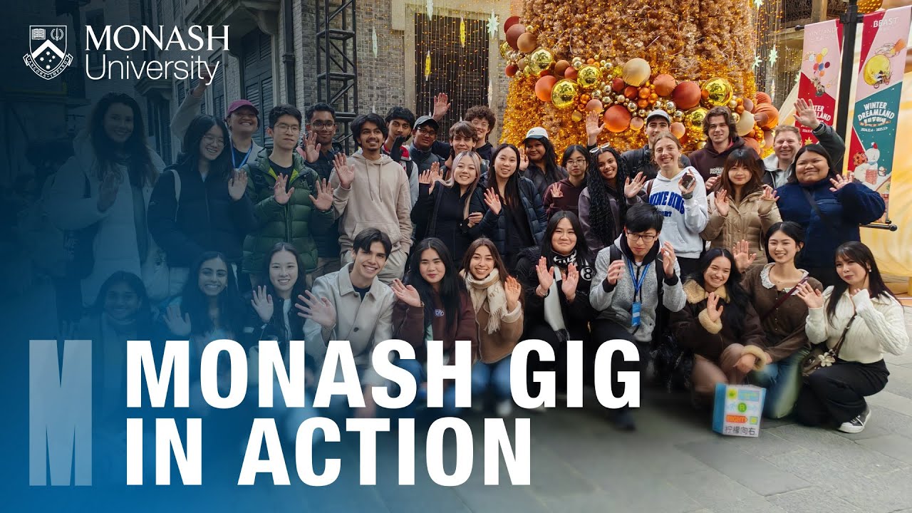 Monash's Global Immersion Guarantee - YouTube