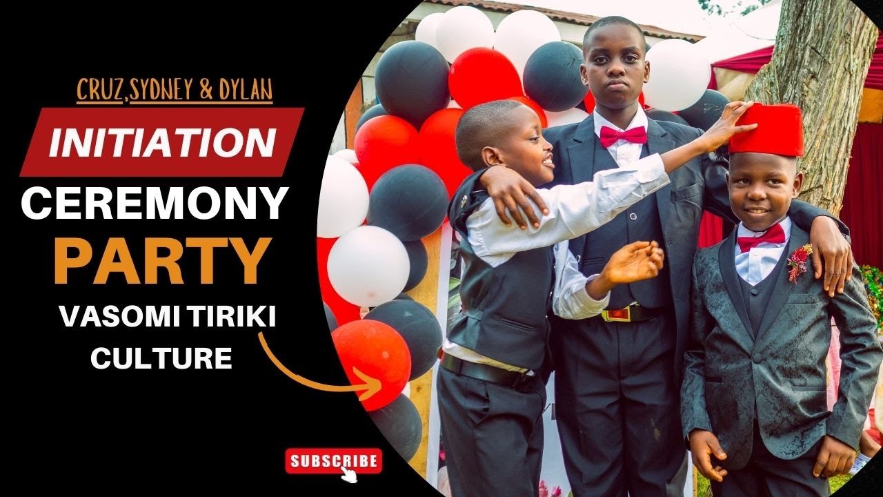 TIRIKI INITIATION CEREMONY CRUZ,SYDNEY & DYLAN (VASOMI) - YouTube