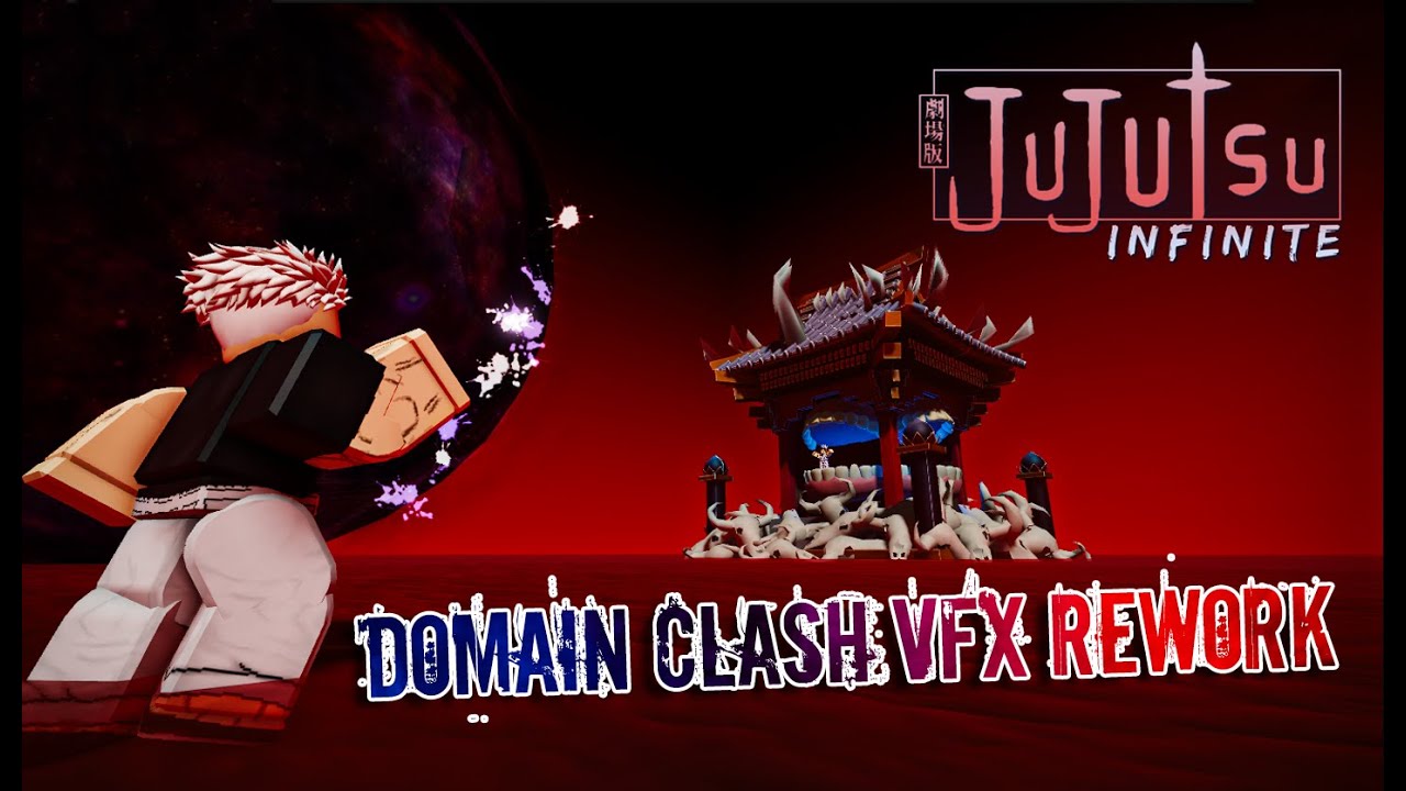 [Jujutsu Infinite] Domain Clashing VFX REWORK - YouTube