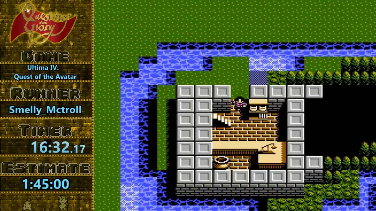 Questing for Glory - Ultima IV: Quest of the Avatar any% by Smelly ...