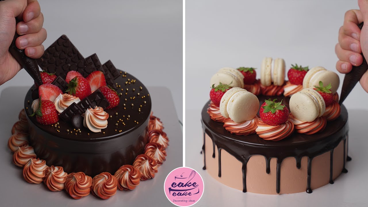 Top 2+ Amazing Chocolate Cake Designs For Beginners | So Yummy ...