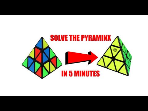 How to solve the Pyraminx [Beginner tutorial] - YouTube