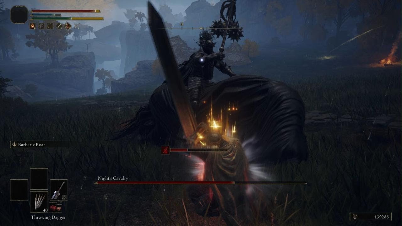 ELDEN RING Warrior vs Night's Calvary 2 - YouTube