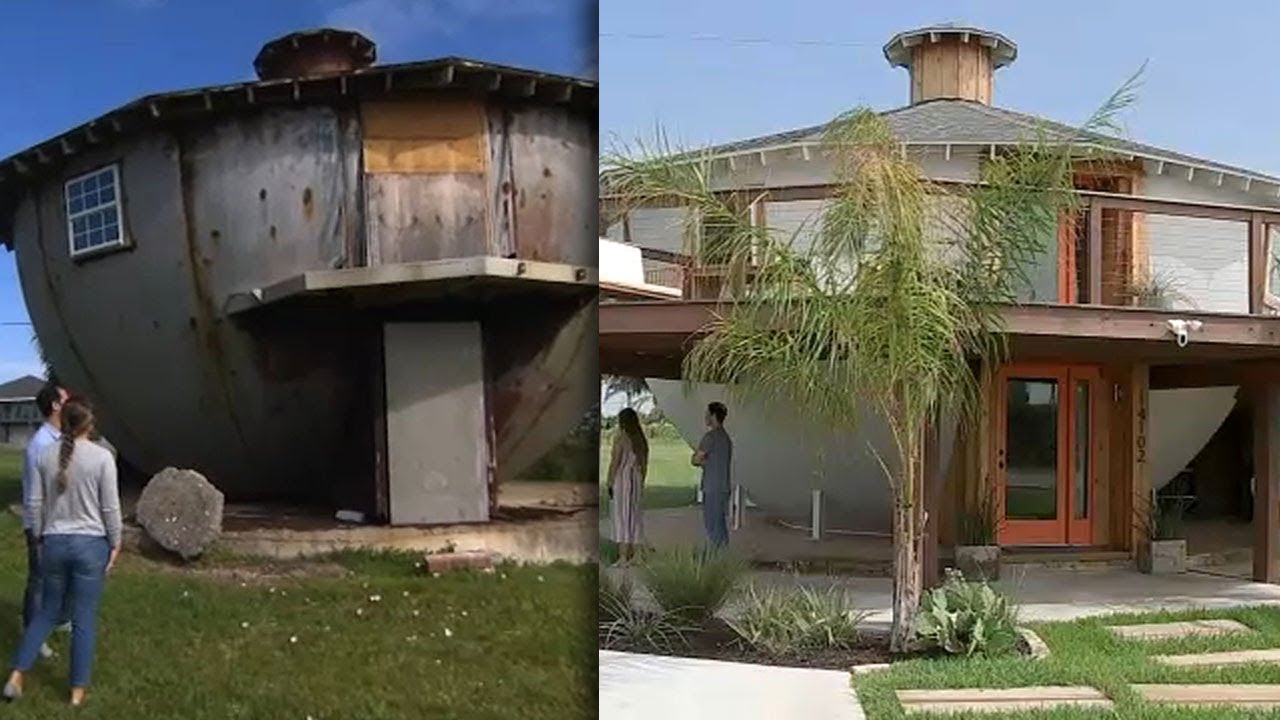 TV stars restore glory of famed 'Kettle home' | HTX+ GALVESTON - YouTube