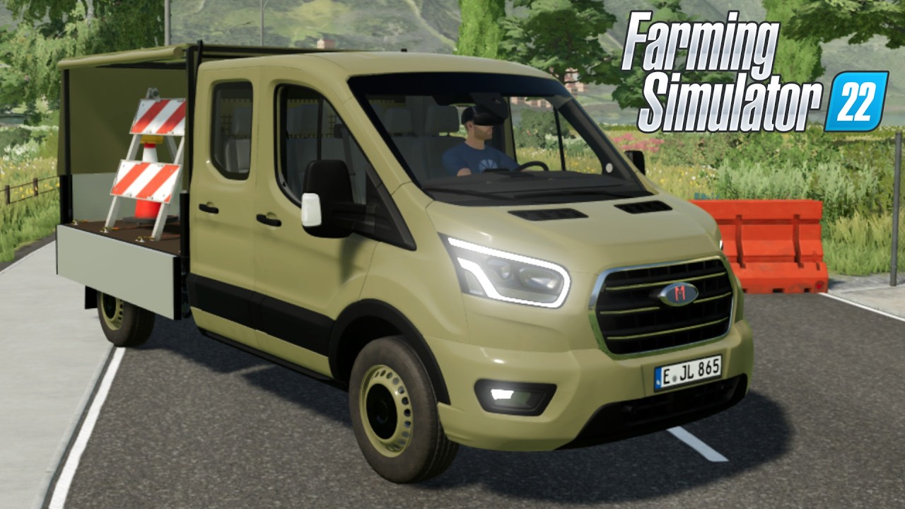 FS22 - RM (Ford) Transit Doka Pritsche - NEW CAR mod for Farming ...