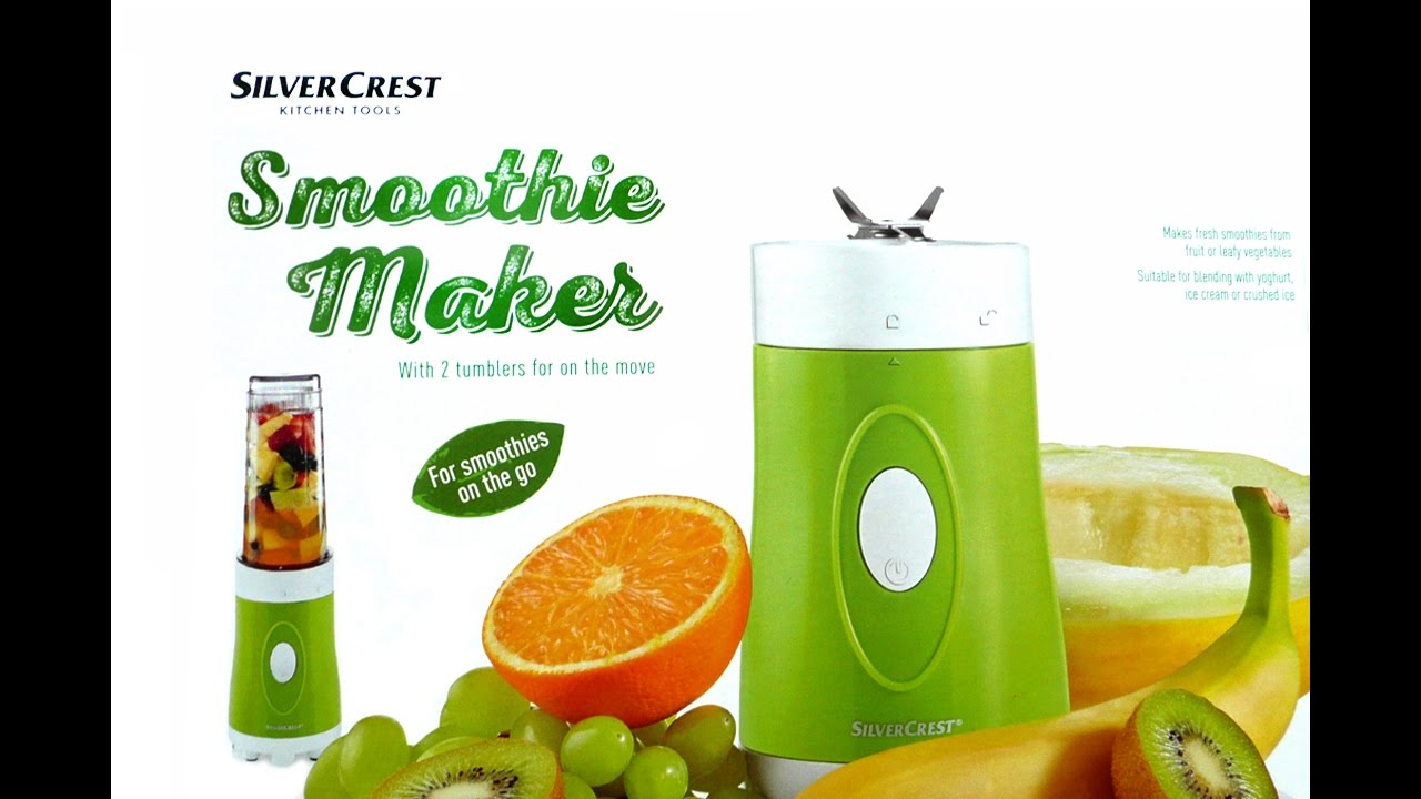 Blender do koktajli - Smoothie Maker - Silvercrest - YouTube