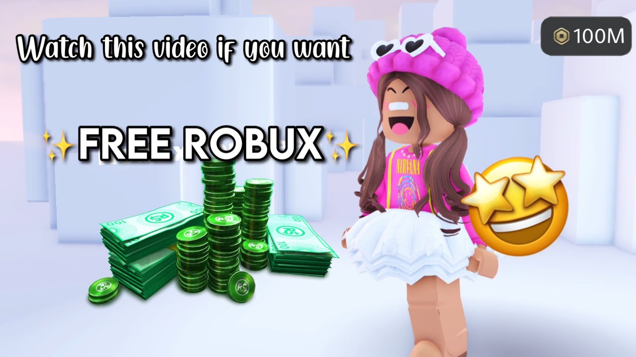 WATCH THIS VIDEO IF U WANT ROBUX- 🤑😭 - YouTube