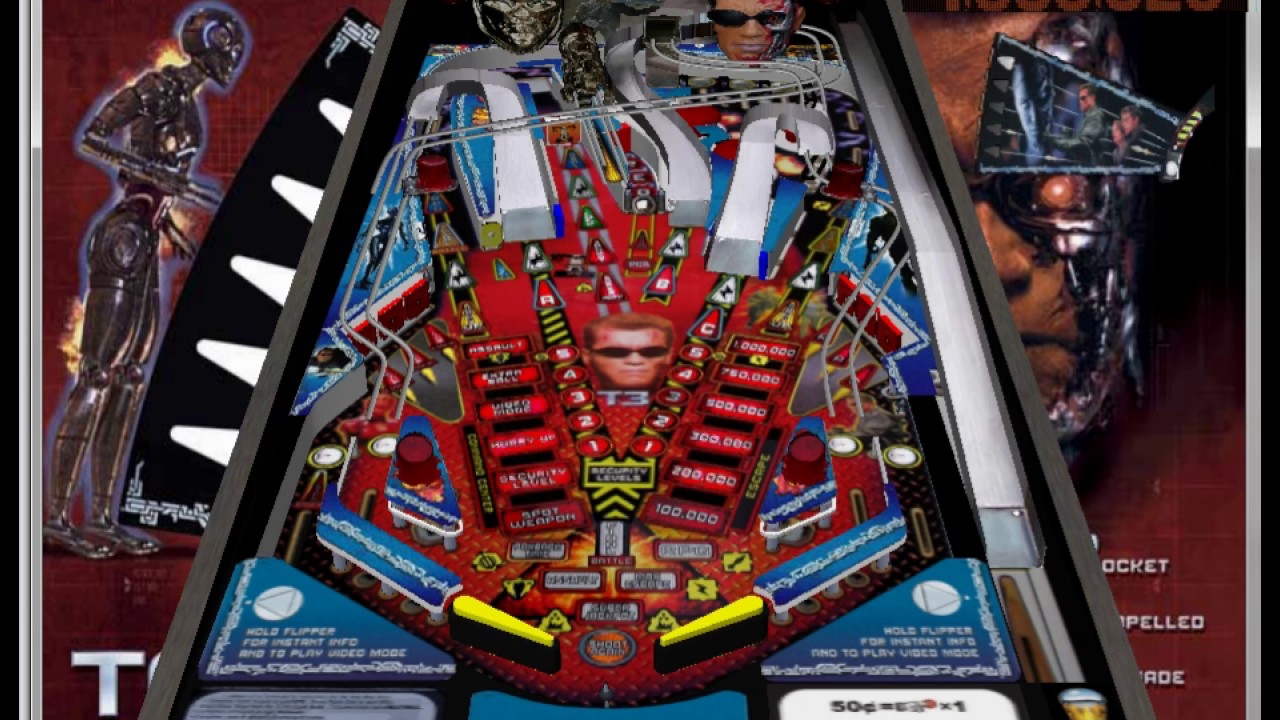 Terminator 3 rise of the machines PINBALL - YouTube
