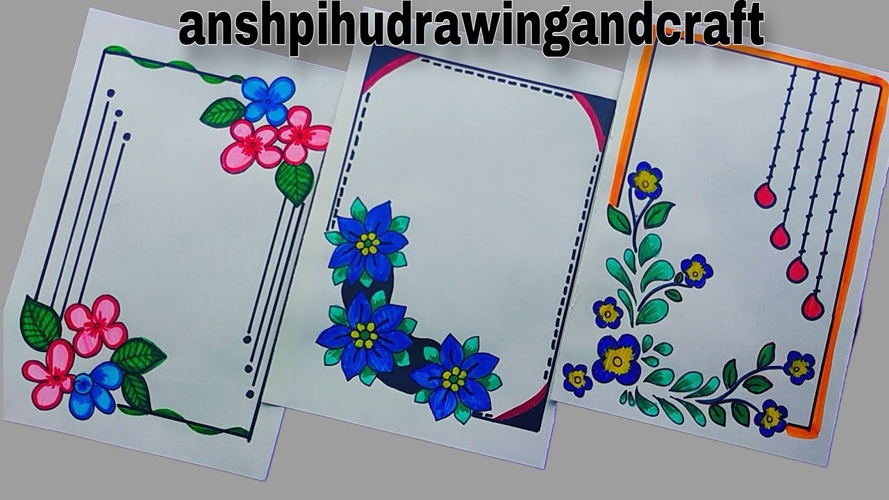 First Page Border Design/Project Work Designs/Project Designs/Front ...