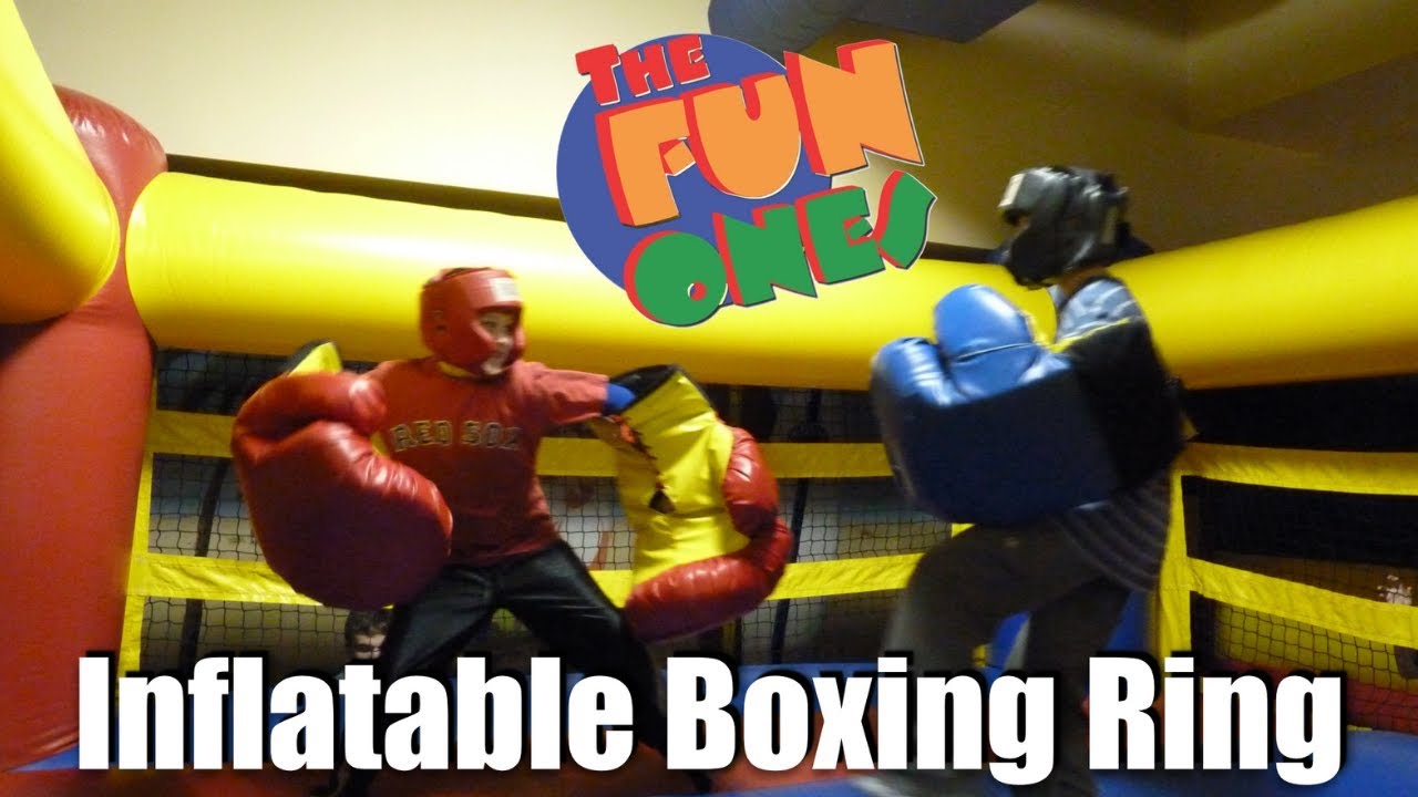 Inflatable Boxing Ring - The Fun Ones - YouTube
