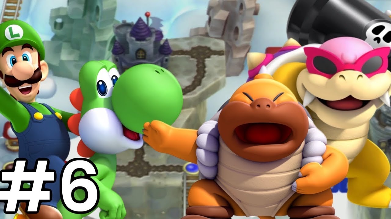 New Super Mario Bros U Deluxe Part 6: Rock Candy Mines - YouTube
