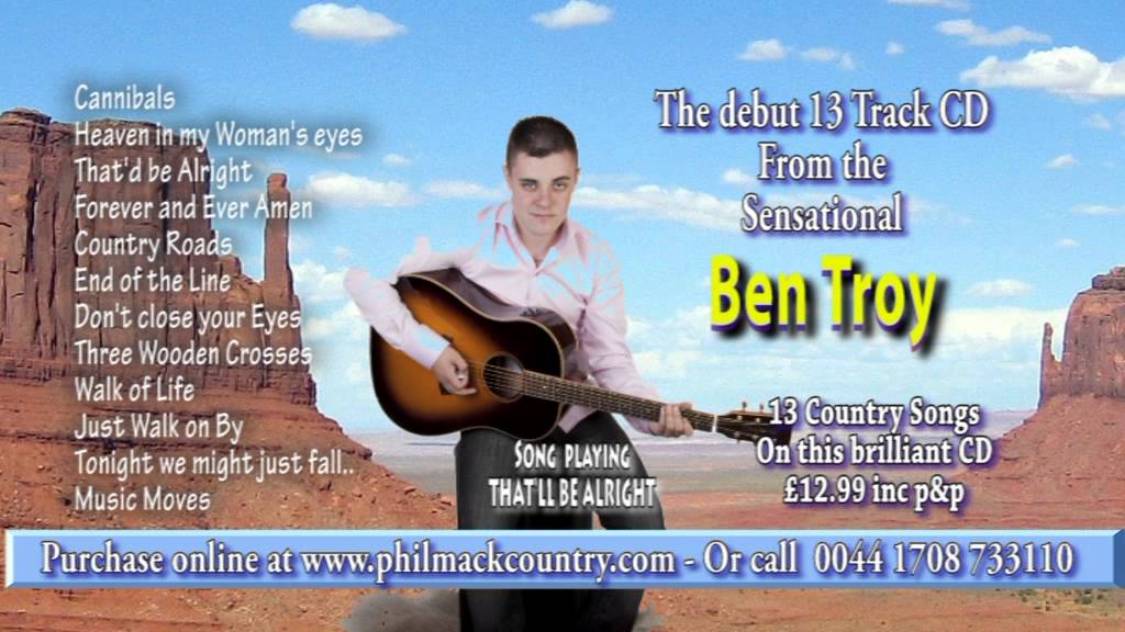 BEN TROY Advert for new CD album - YouTube