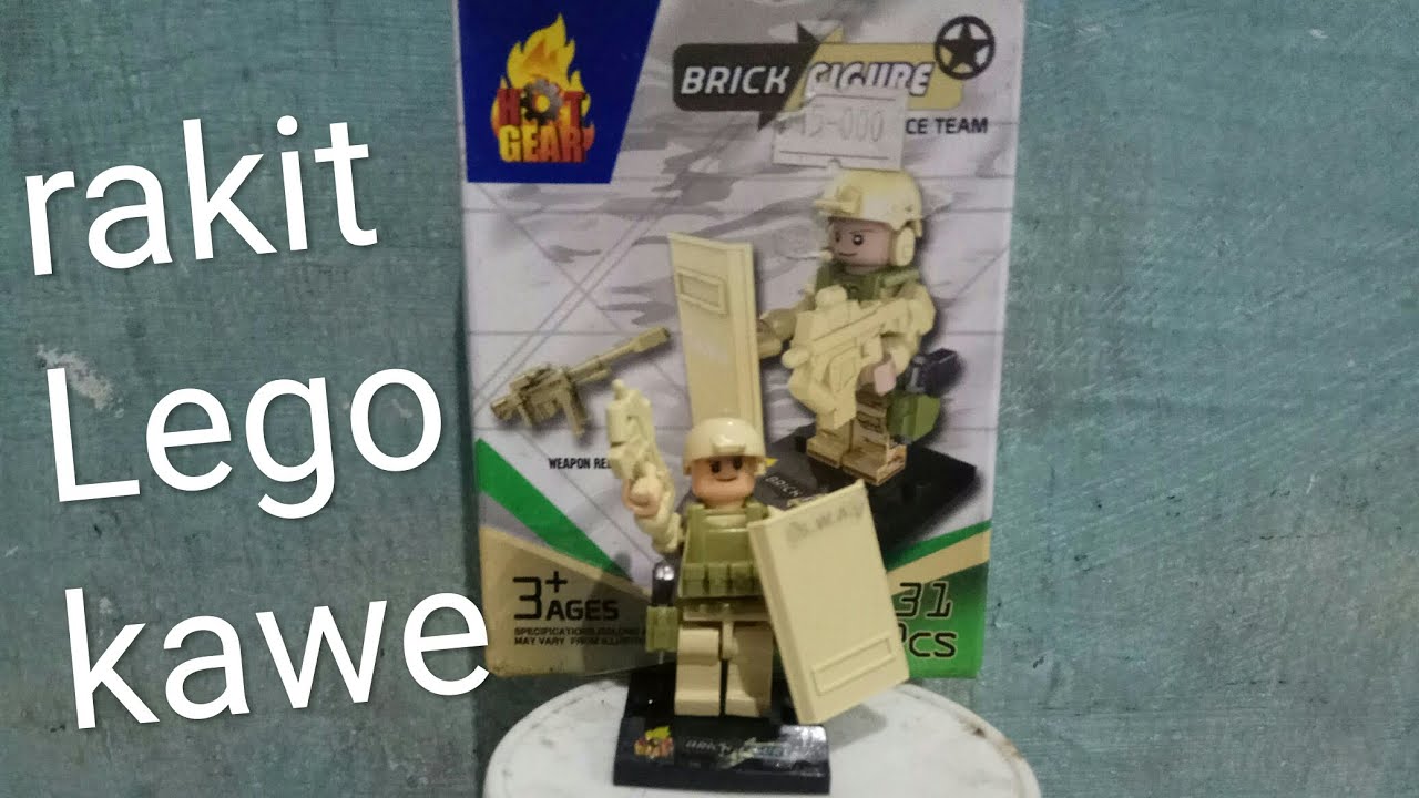 rakit lego kawe 15.000 kocak wkwk - YouTube