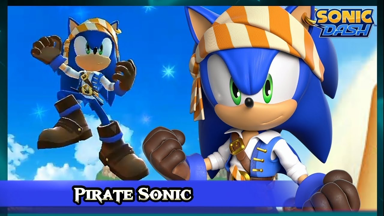 Sonic Dash-Pirate Sonic New Reevent Gameplay Showcase. - YouTube