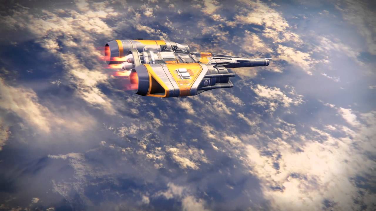 DESTINY │ Beautiful Graphics │ Spaceship Flying Over Earth - YouTube