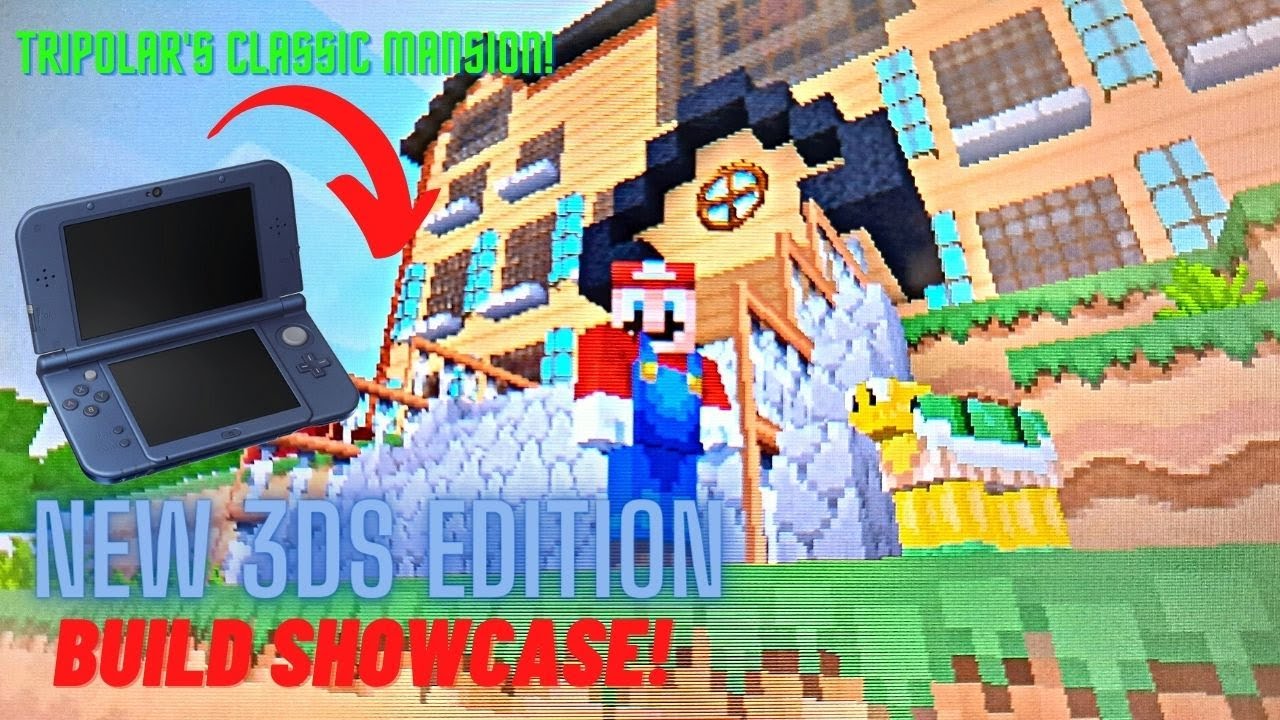 Minecraft New 3DS Builds Showcase! 🏗🏘🖼 - YouTube