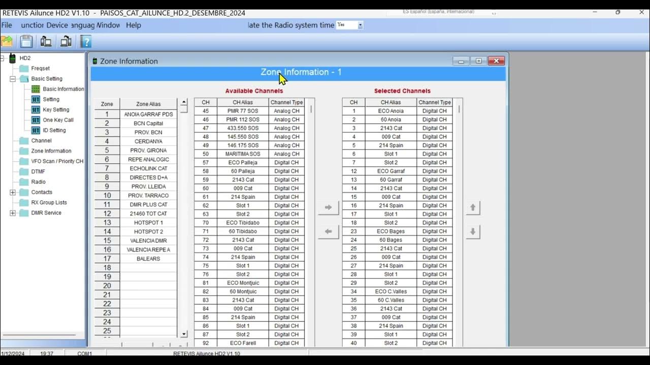 Ailunce HD2 descripció codeplug - YouTube