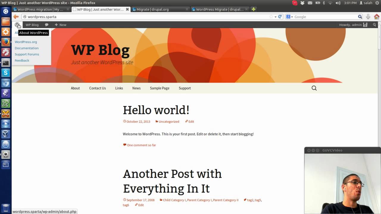 شرح بالعربي How To Migrate From Wordpress To Drupal Youtube