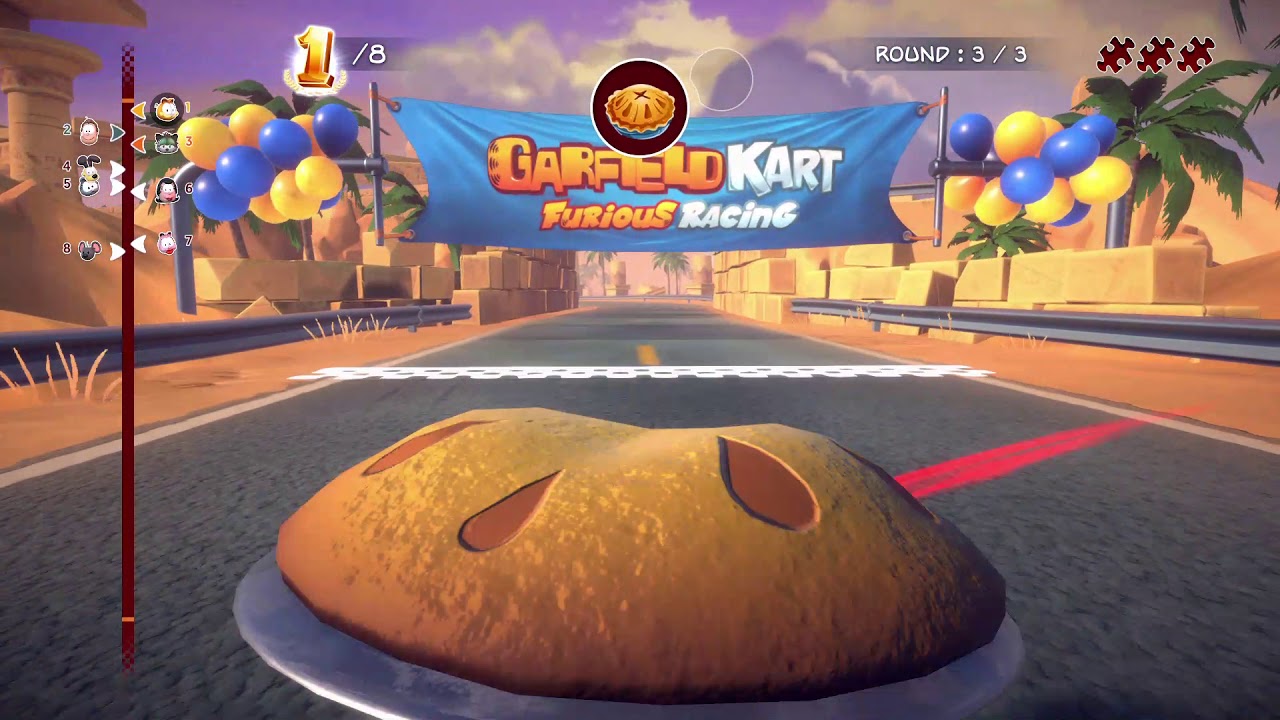 Garfield Kart Furious Racing Gameplay (PC Game). - YouTube
