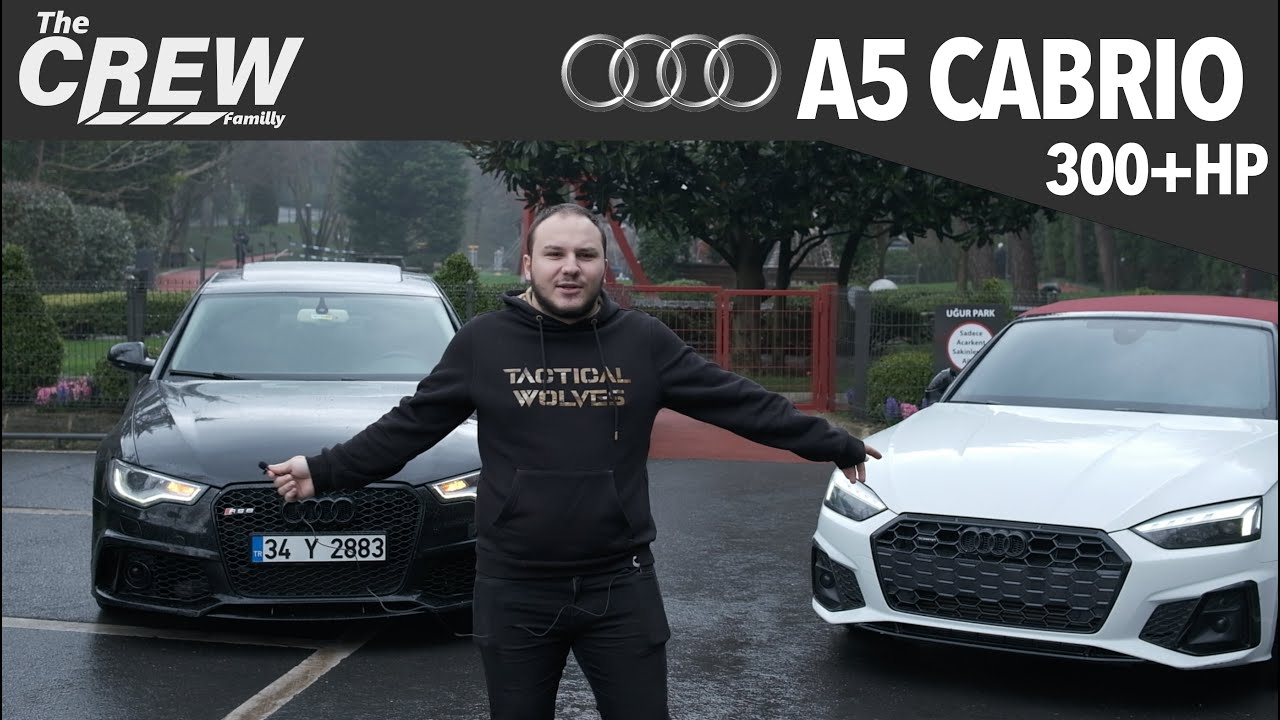 TÜRKİYE'DE İLK AUDI A5 CABRIO İNCELEMESİ | EN HIZLI CABRIO | THE CREW ...