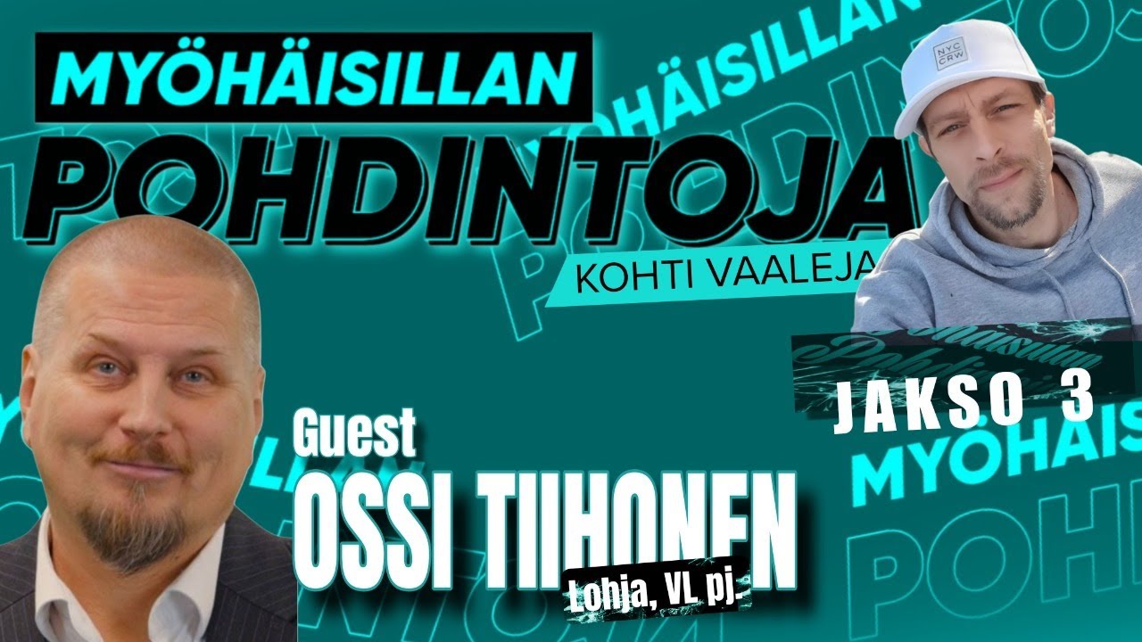 Kohti Vaaleja #3 - Ossi Tiihonen - YouTube