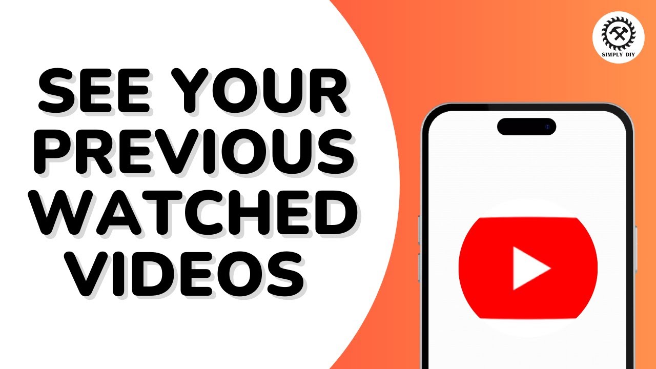How to See Your Previous Watched Videos on YouTube App - YouTube