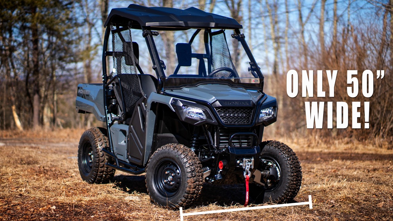 2025 Honda Pioneer 520 Review – Compact, Tough, & Trail Ready? - YouTube