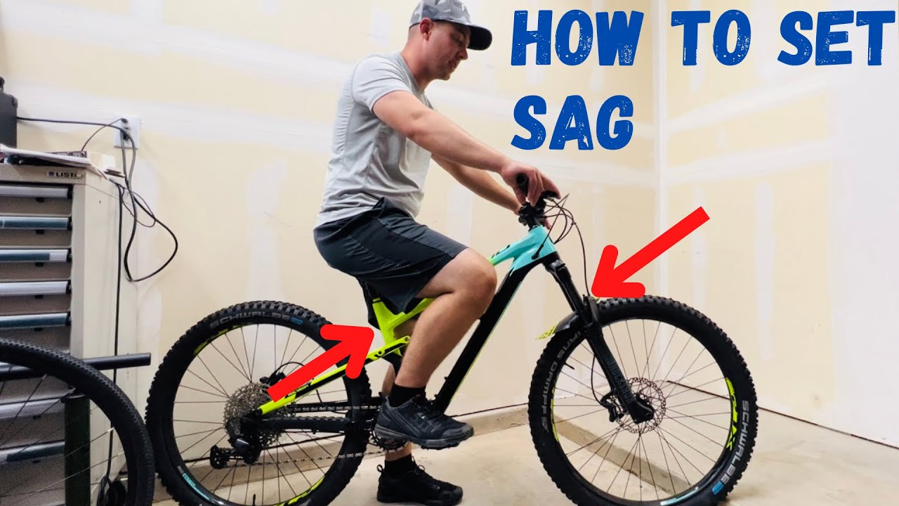 How to Set Sag On a Mountain Bike, full suspension setup made easy ...